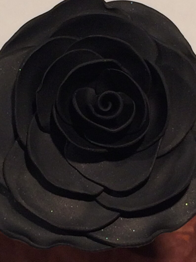 Black Rose Night Rose Beauty and the Beast Rose Rose in - Etsy