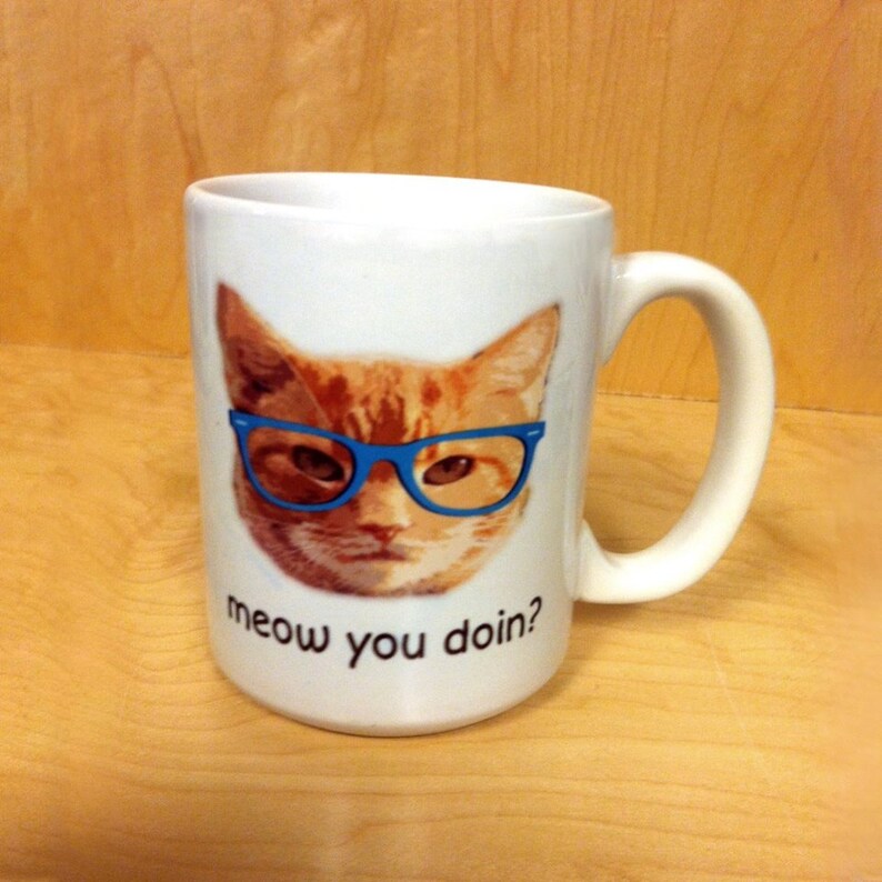 Funny Cat Mug, Cat Lover Gift - Etsy
