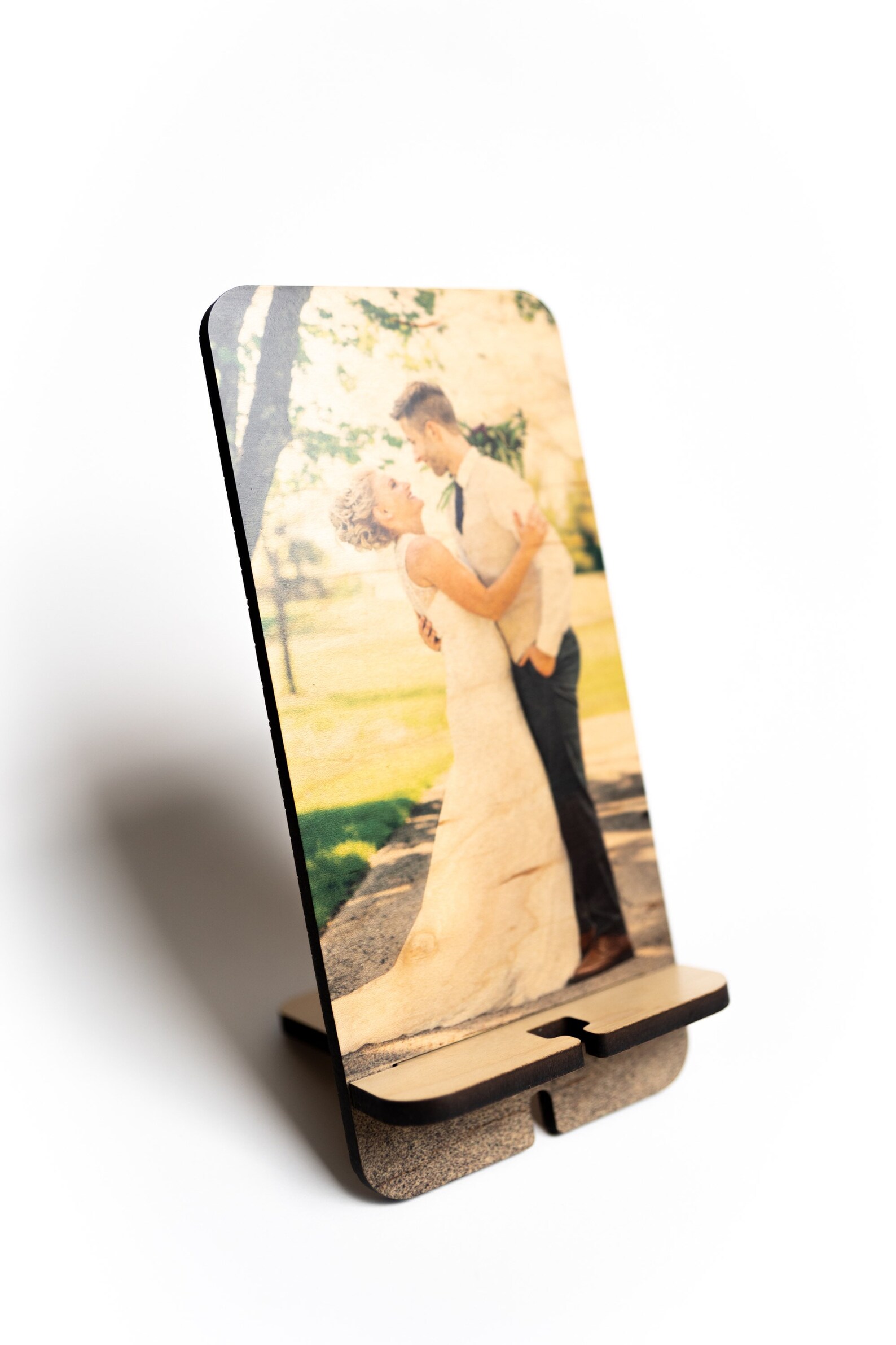 Personalized Wedding Cell Phone Stand Aniversery Couple | Etsy