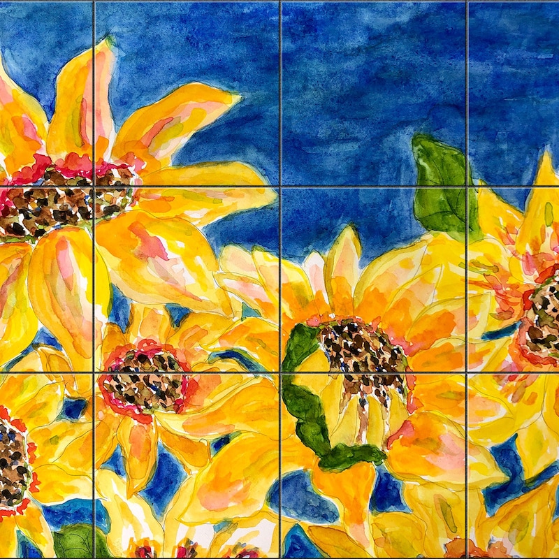 Tile Mural - Etsy