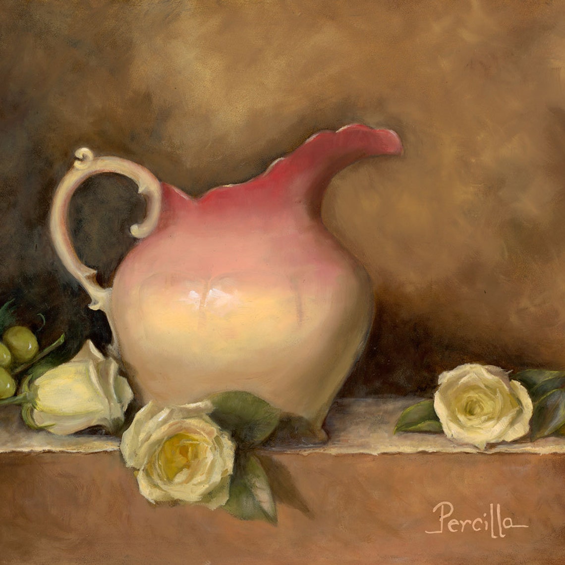 Pitcher Oil Painting Coaster Coasters Ceramic Stone Tea - Etsy