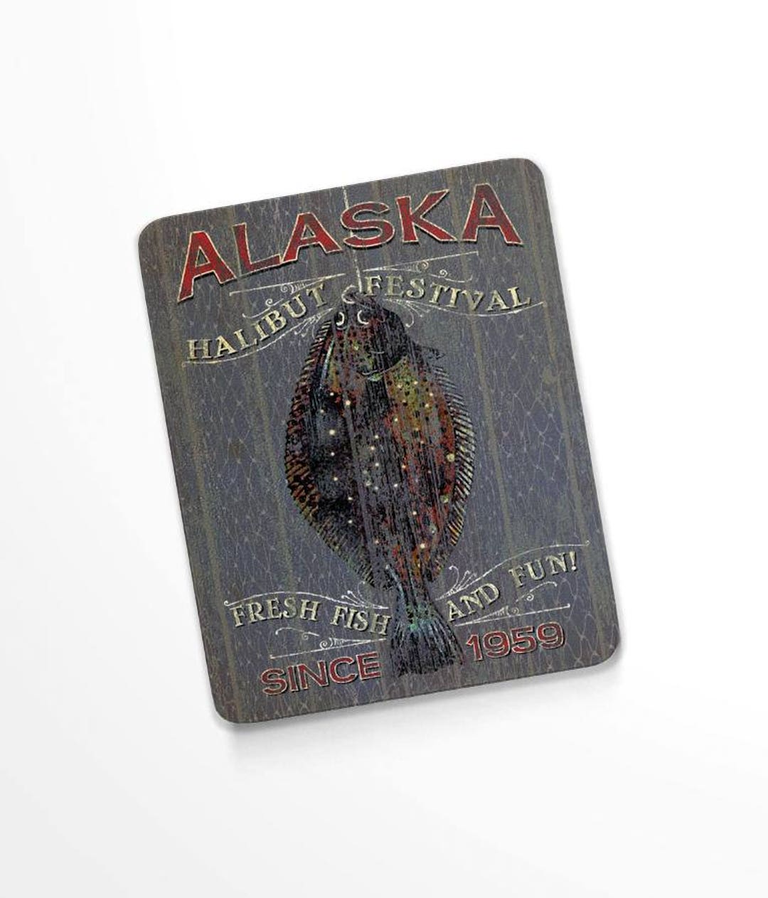 Alaska Fish Glass Cutting Board, Alaskan Decor, Dishwasher Safe Made in ...