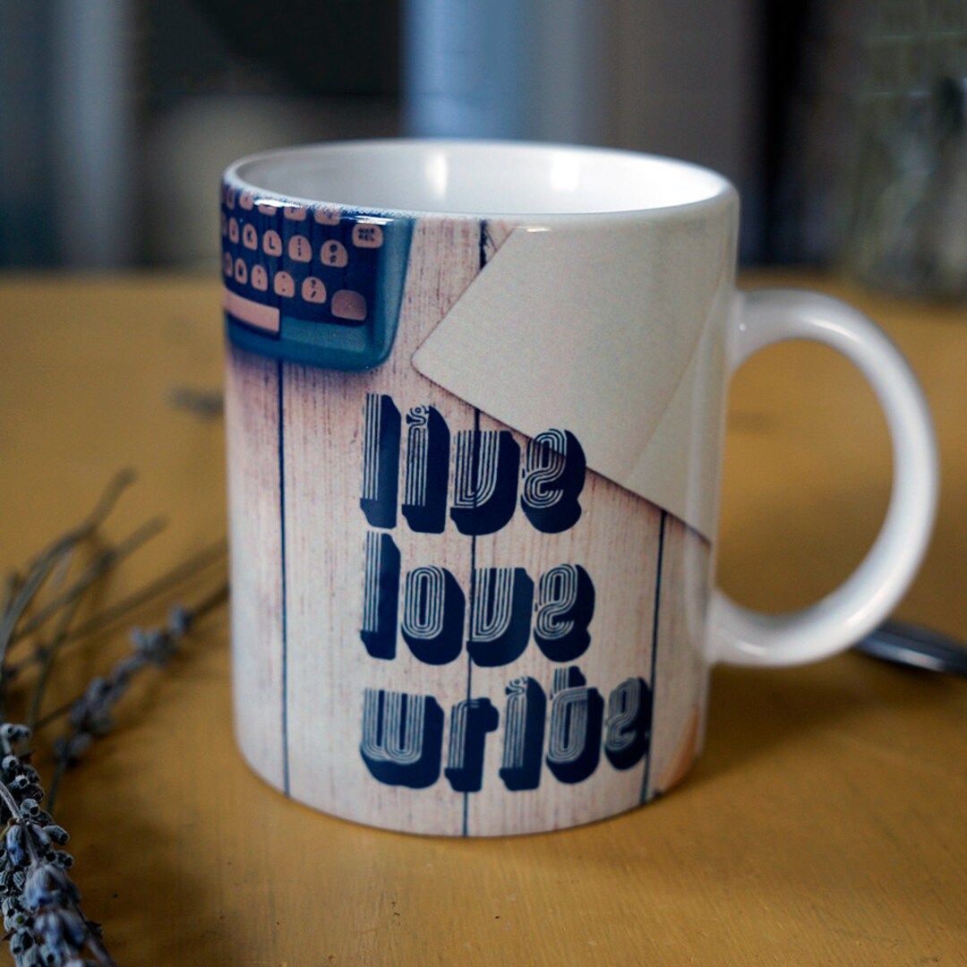 Live Love Write, Writers Coffee Mug - Etsy