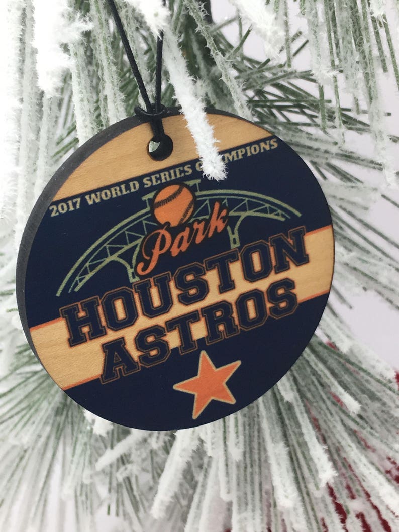 Astros Ornaments Gift Set 2017 World Series Champions Gifts - Etsy