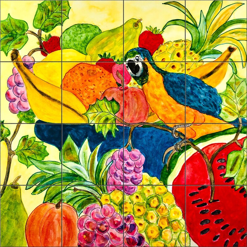 Fruit Tile - Etsy