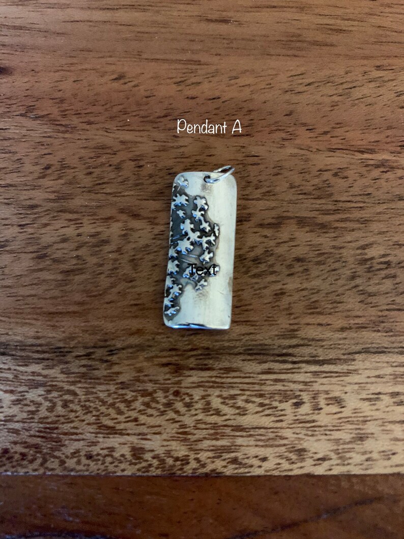 Silver Pendants - 3 Styles to Chose - Etsy
