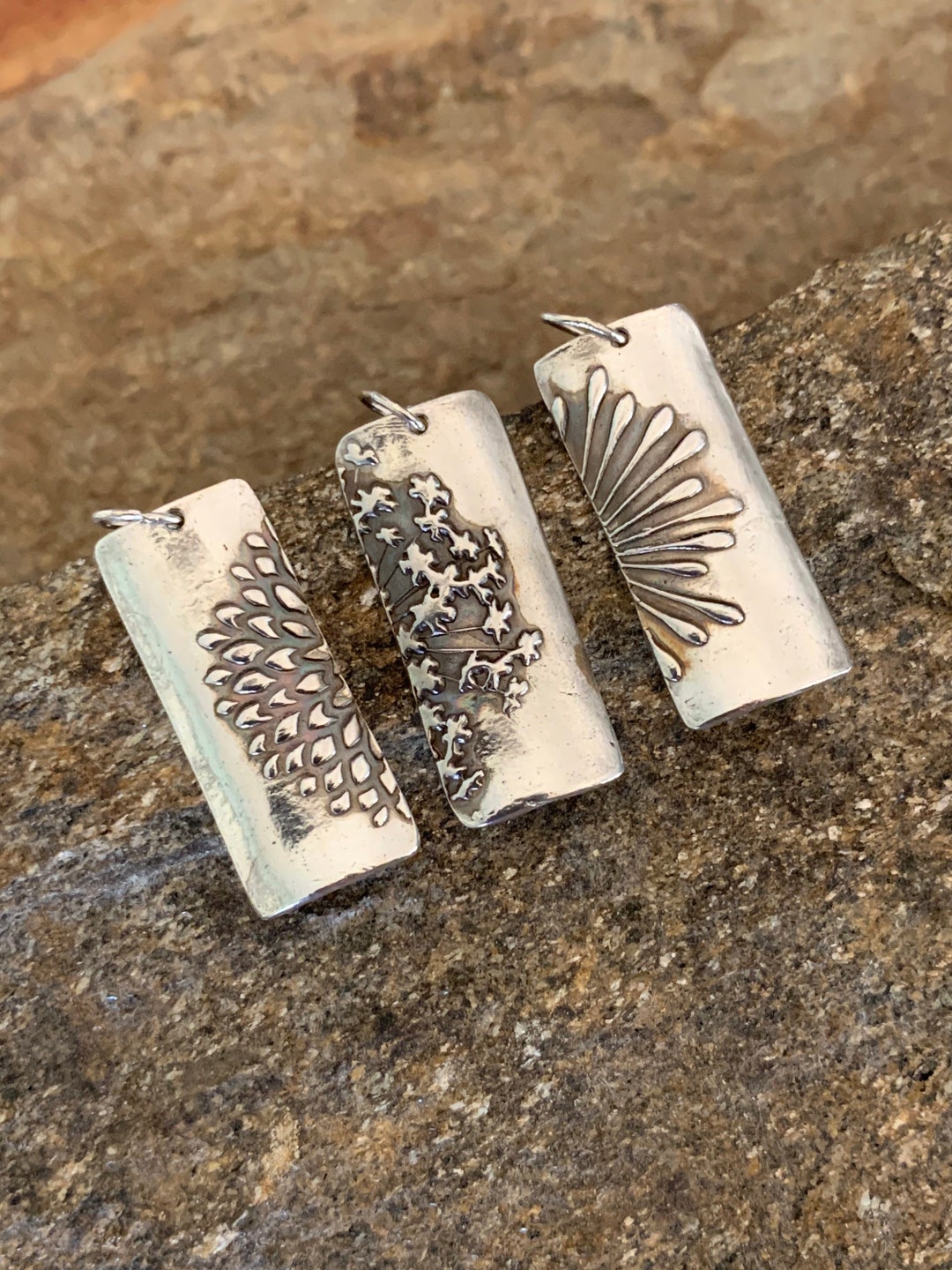 Silver Pendants - 3 Styles to Chose - Etsy