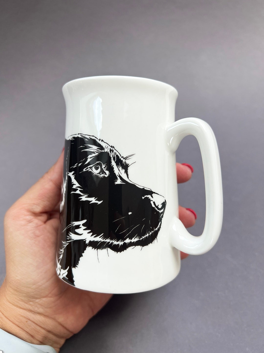Labrador 1/2 Pint Jug Lab Lover Birthday Gift Fine Bone China Dog Jug ...