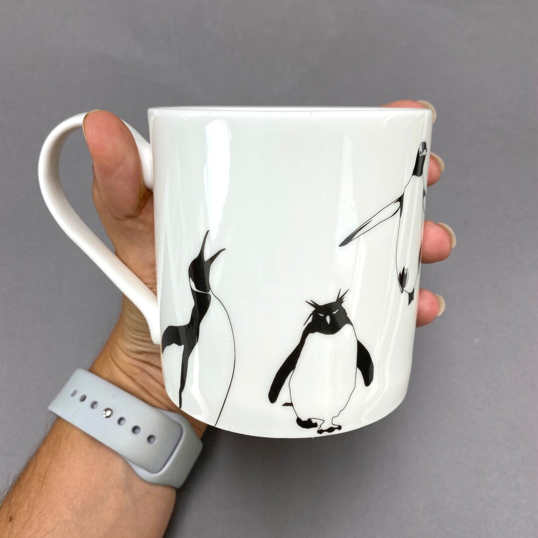 Multi Penguin Mug - Fun Penguins - Penguin Lover Gift - Rockhopper ...