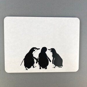 Penguin Coaster Penguin Brothers & Sister Penguins - Etsy