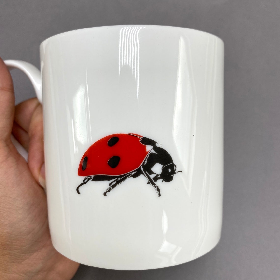 Ladybird Mug Insect Mug Ladybird Lover Insect Lover - Etsy UK