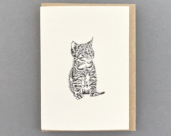 Cat Note Cards | Etsy