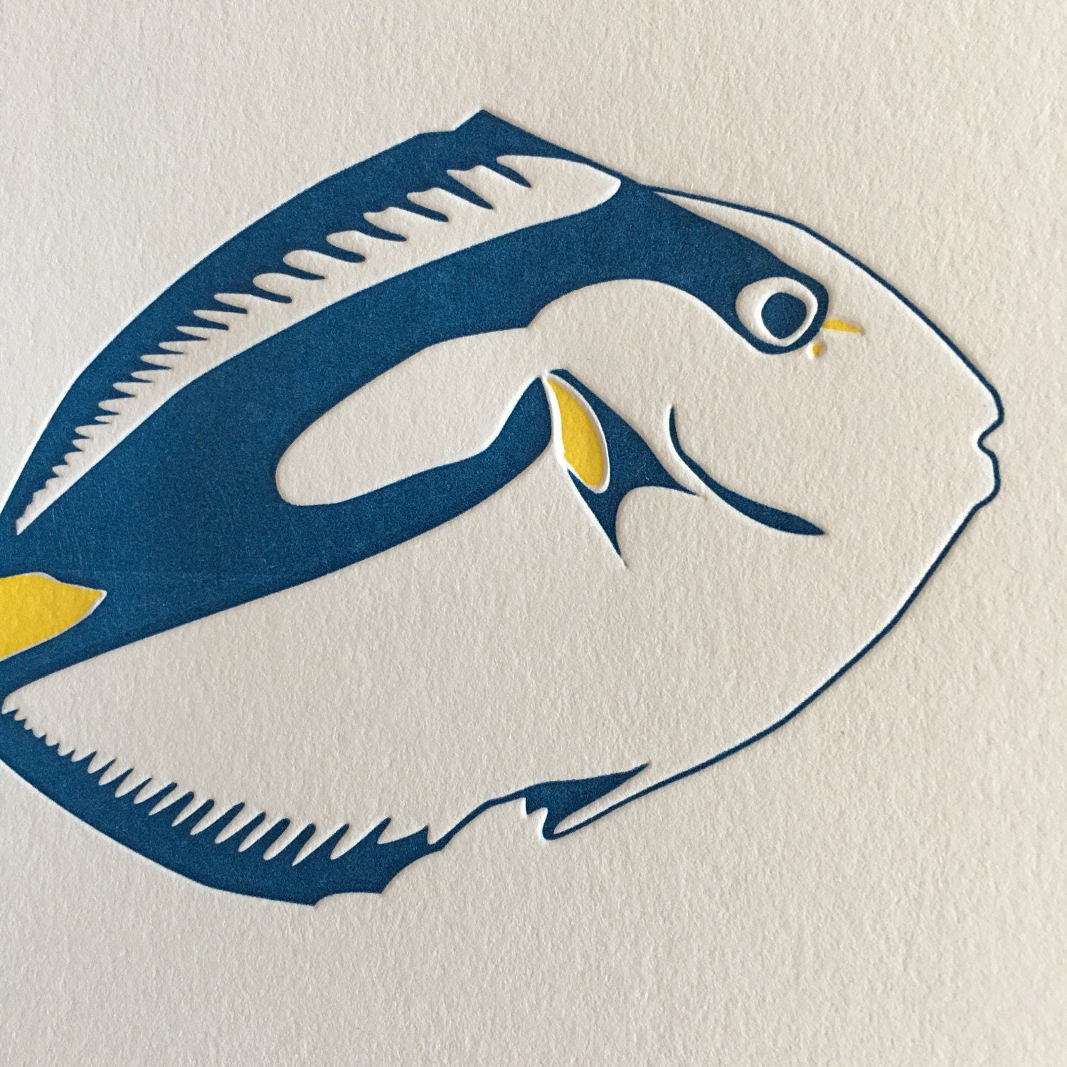 Dory Card Finding Dory illustration Royal Blue Tang kids | Etsy