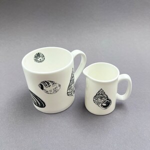 Coastal Seashells 1/4 Pint Jug - Seaside Gift - Nautical Jug - Birthday ...