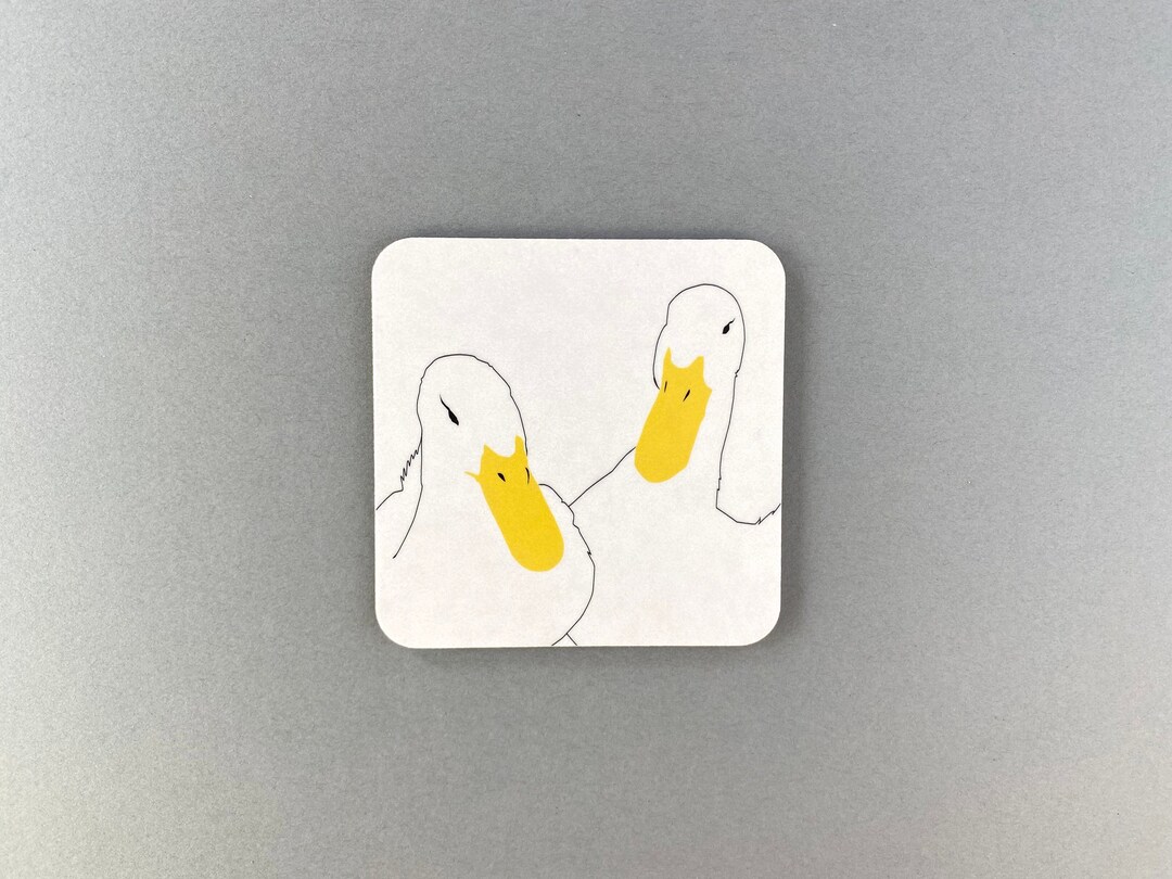 Ducks Coaster - Duck Tea Set - Small Gift - Melamine - UK Made ...