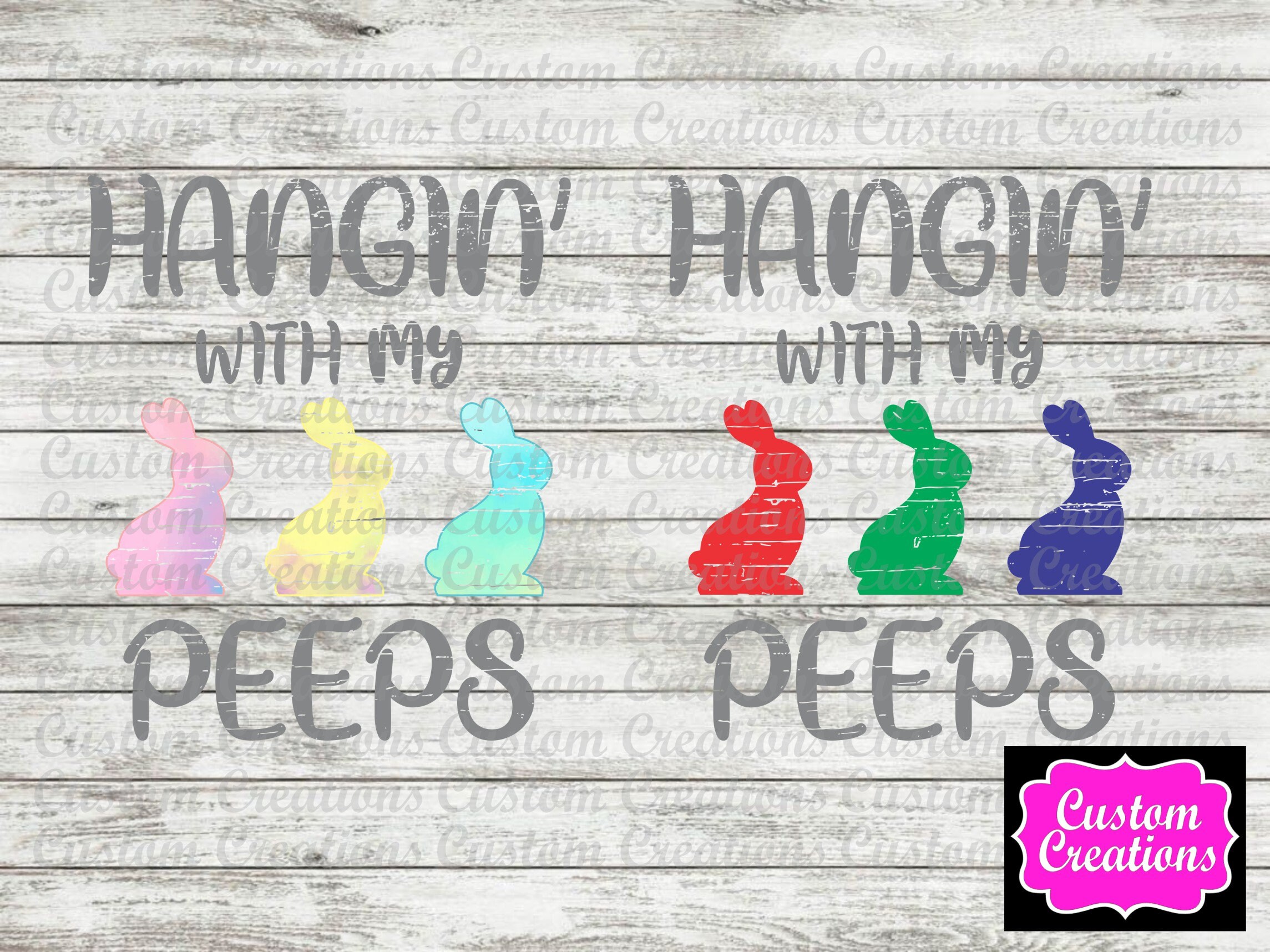HANGIN' With My PEEPS - Png, Instant Download, Sublimation, Digital ...