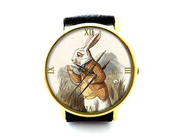 White Rabbit Watch | Etsy