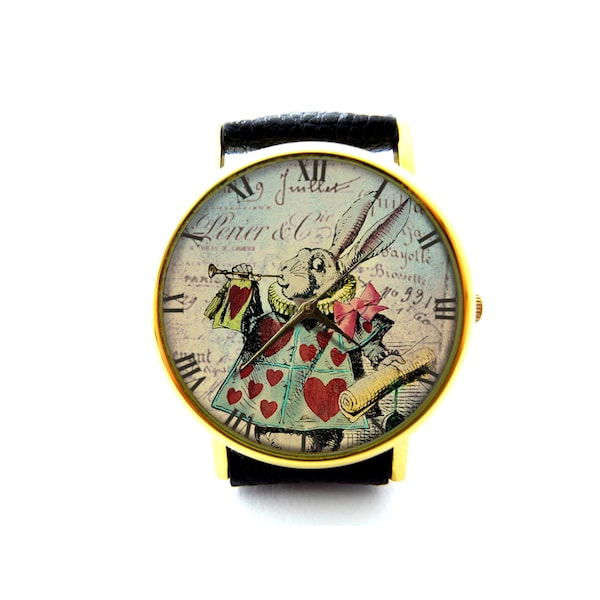 White Rabbit Watch - Etsy