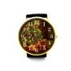 Virgin Mary and Child Stained Glass Leather Watch, Virgin Mary Ladies ...