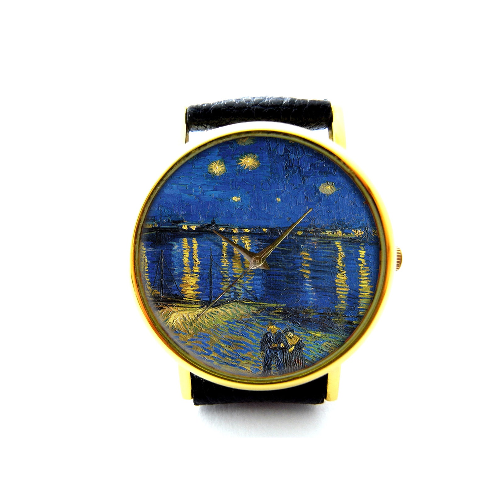 Reloj de cuero Van Gogh reloj de arte reloj unisex reloj de - Etsy España