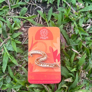 Wooden CREATURE PINS | Any Species | Custom Reptiles Amphibians ...