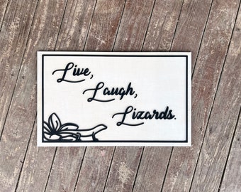 Funny Live Laugh Art - Etsy