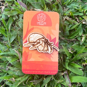 Wooden CREATURE PINS | Any Species | Custom Reptiles Amphibians ...