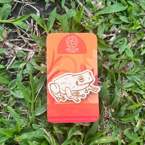 Wooden CREATURE PINS | Any Species | Custom Reptiles Amphibians ...