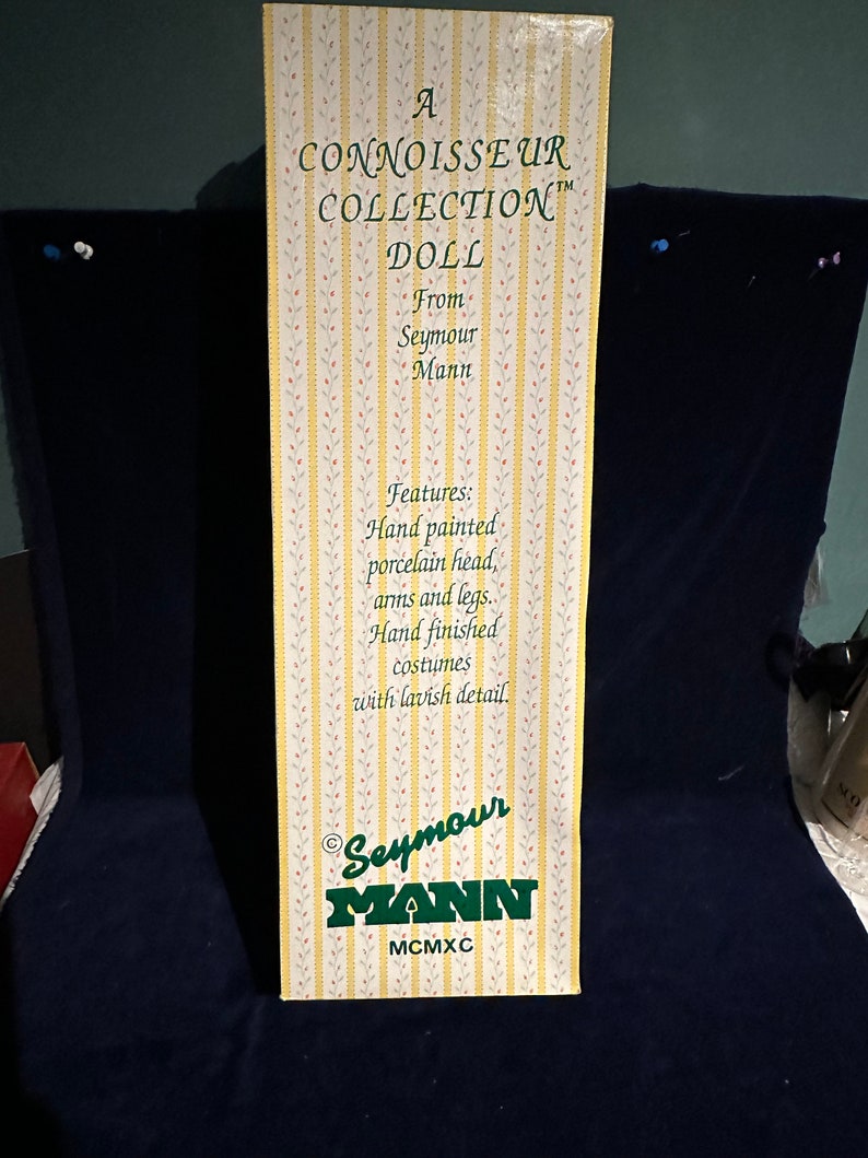Vintage Seymour Mann Connoisseur Collection Doll MCMXC Musical - Etsy