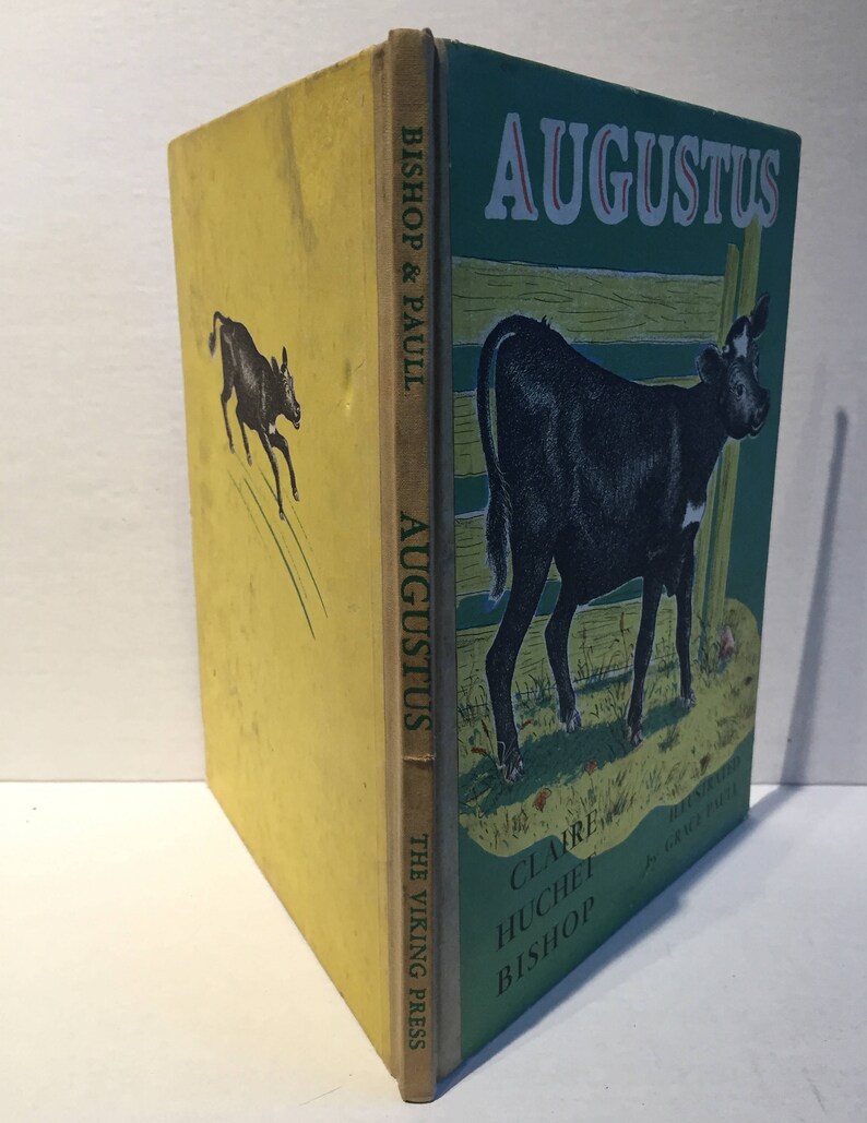 Vintage Children's Book Augustus - Etsy