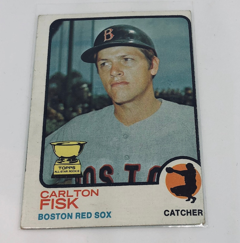 1973 Carlton Fisk Topps All Star Rookie Card #193 - Etsy