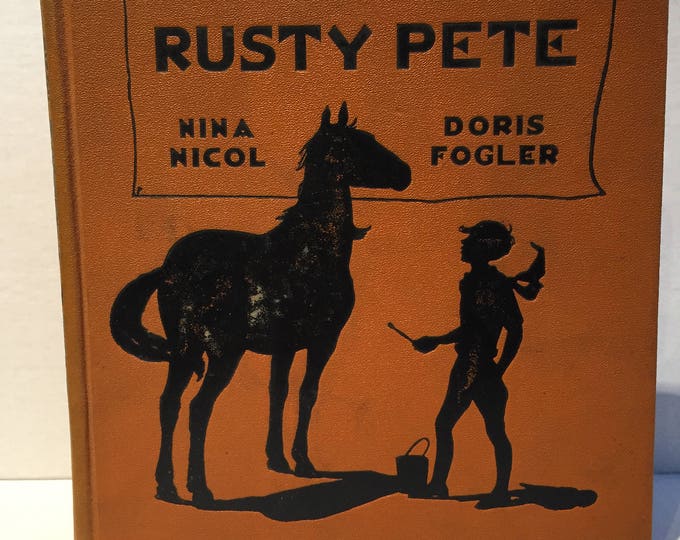 Vintage Children's Book - Rusty Pete of the Lazy AB - Etsy