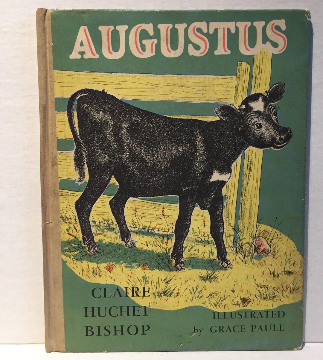 Vintage Children's Book Augustus - Etsy