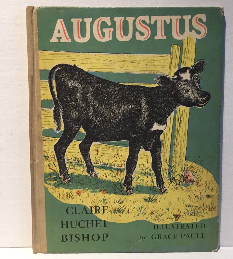 Vintage Children's Book Augustus - Etsy