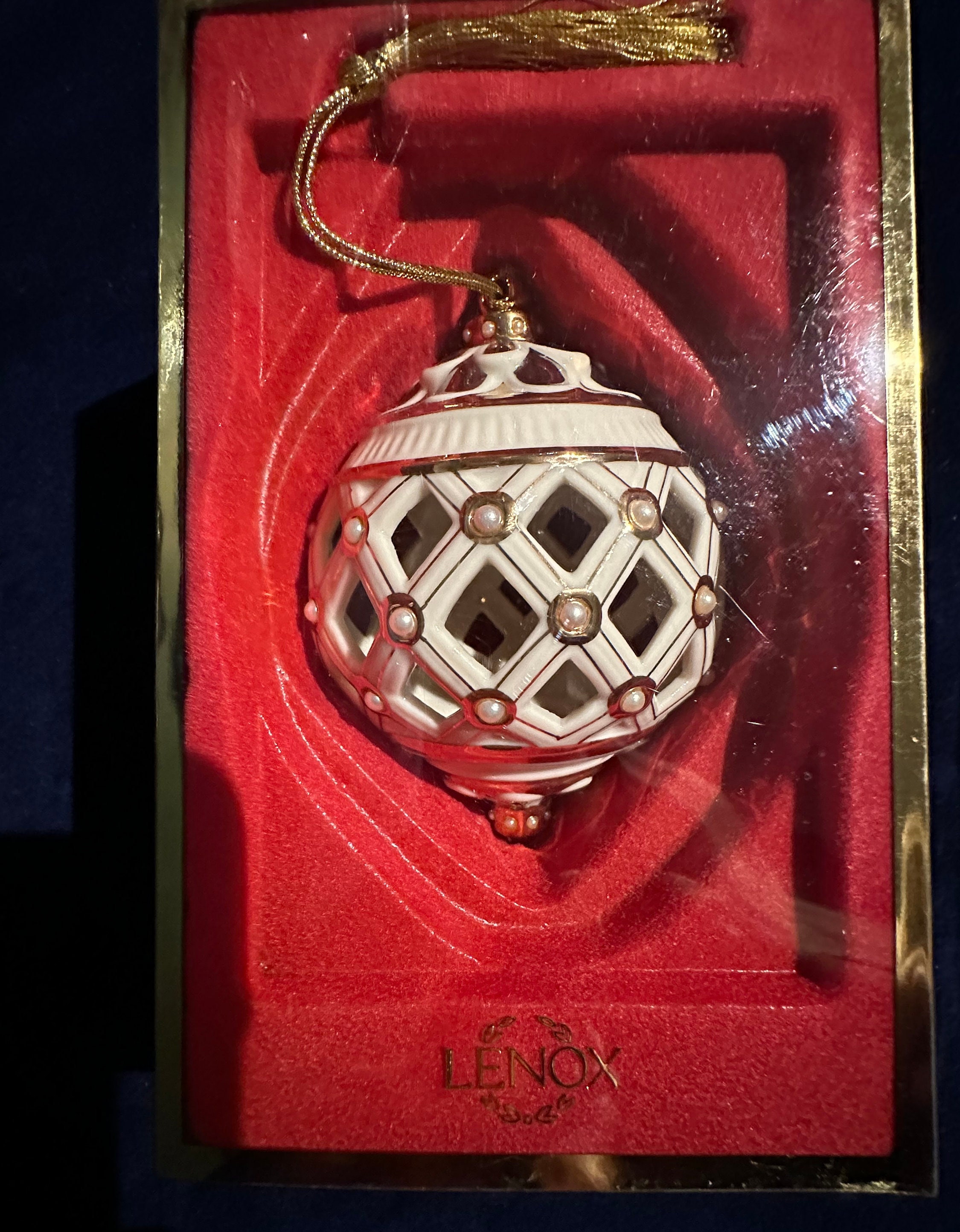 Vintage Retired Collectible Lenox Christmas Ornaments - Etsy