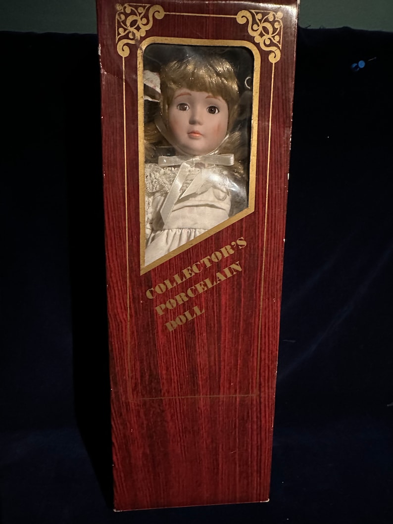 Vintage Collector's Porcelain Doll - Etsy