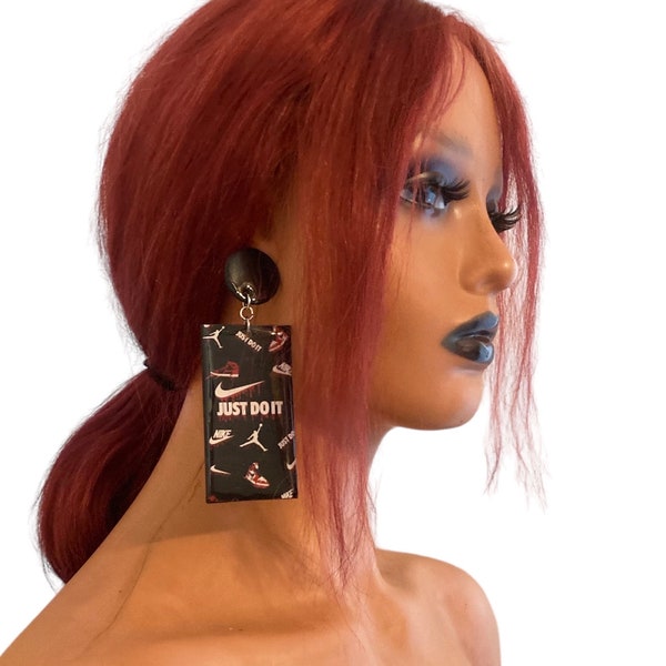 Nike Earrings - Etsy