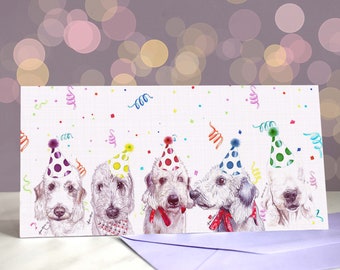 Terrier Mix Card Dog Dad Birthday Card to the Best Dad - Etsy