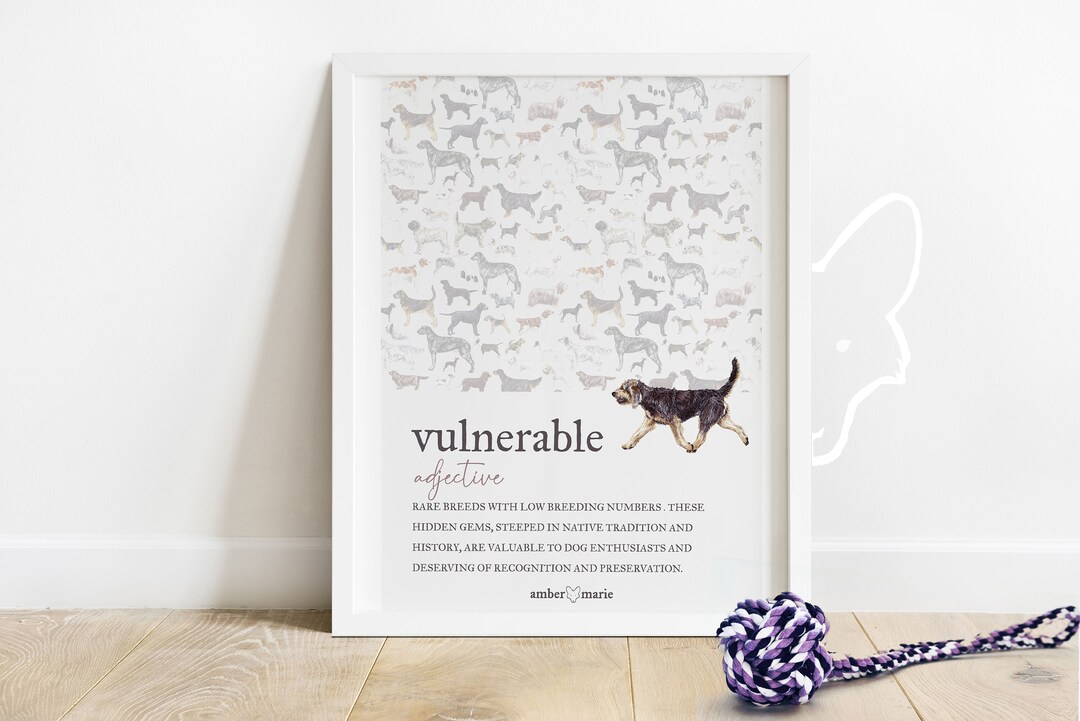 Definition of Vulnerable Poster / Print Native Vulnerable Breed Wall ...
