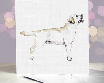 Yellow Lab - Etsy