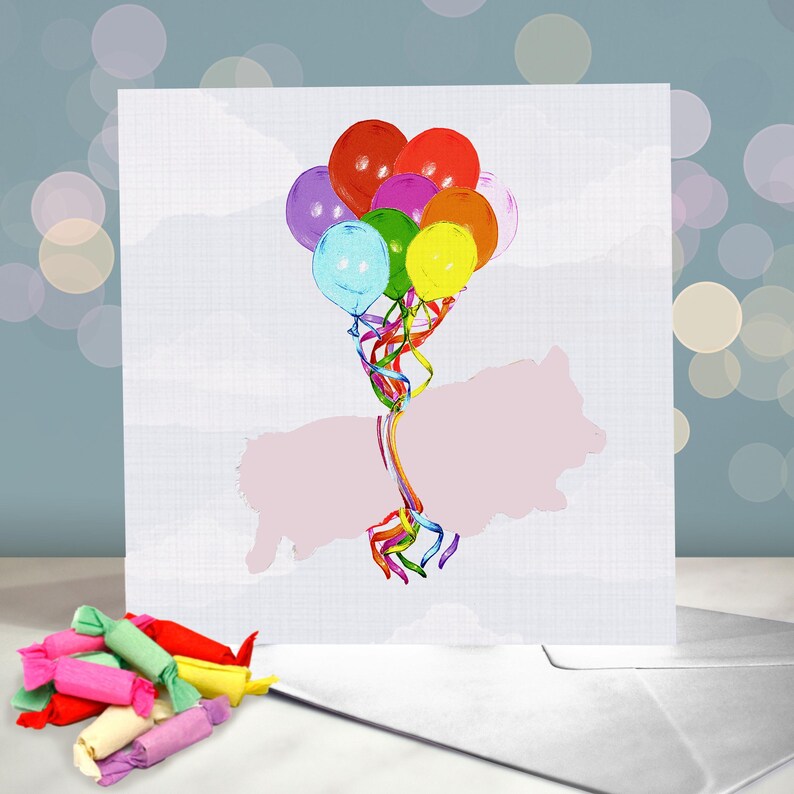 Canaan Dog - Spitz Dog Birthday Cards / Blank Inside / Card From the ...