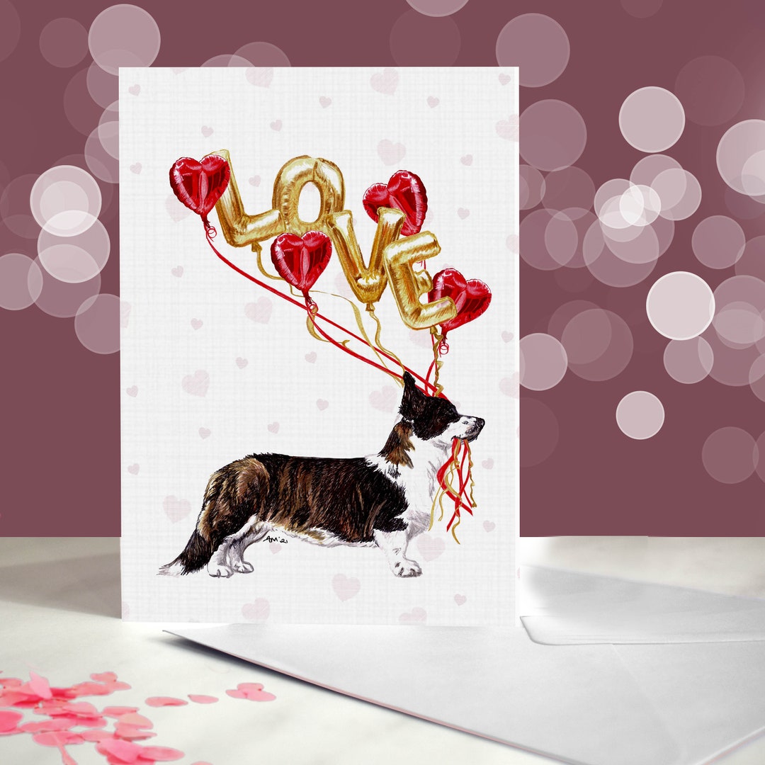 Cardigan Corgi Greeting Card - Variety of Welsh Corgi Anniversary Cards ...