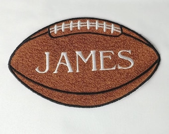 Football Iron On - Etsy