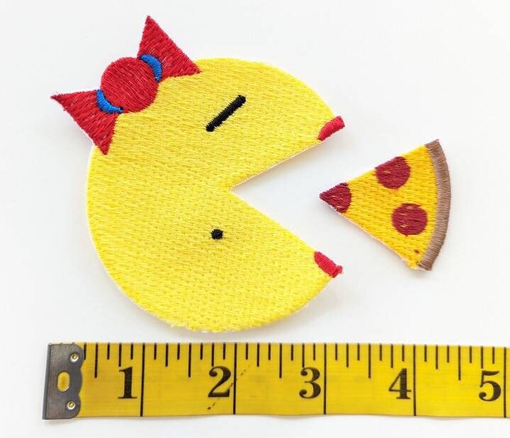 Ms Pac-man Patch Iron-on Patch - Etsy