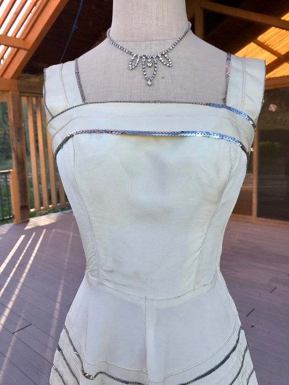 ROCKABILLY PINUP DRESS/ 1950s Prom Dress/ Bombshell … - Gem