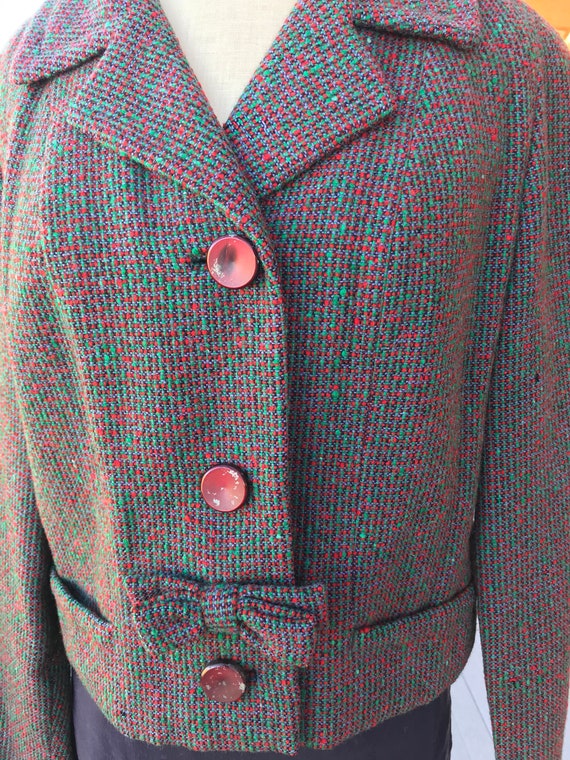 1960s WOOL JACKET/ ALEXON Vintage Wool Jacket/ Tweed … - Gem