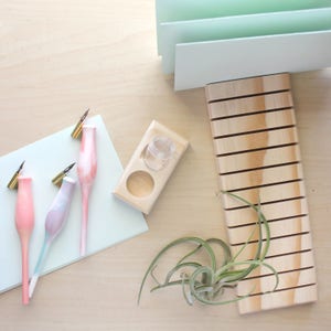 Space Saving Wooden Envelope Drying Rack to Prevent Ink From Smearing ...
