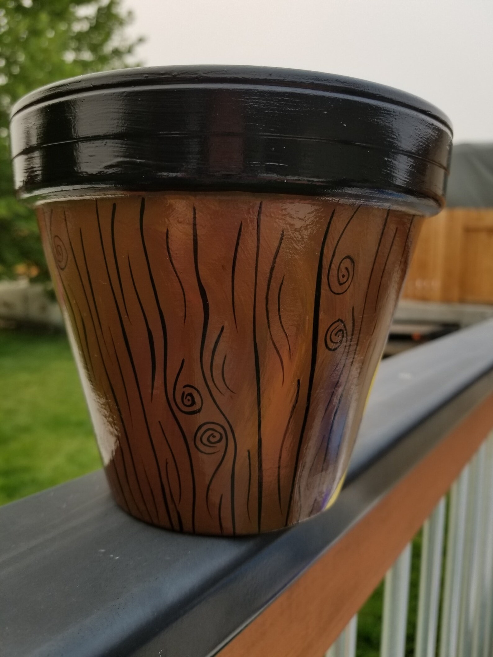 6 Hand Painted Pooh and Tigger Flower Pot - Etsy