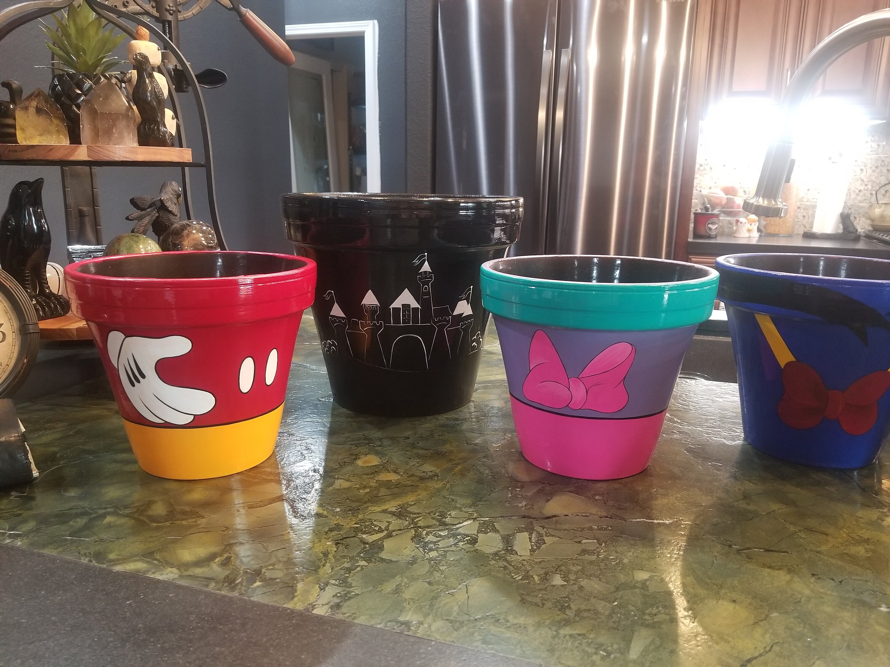 Ten 10 Inch Fantasy Castle Flower Pot - Etsy