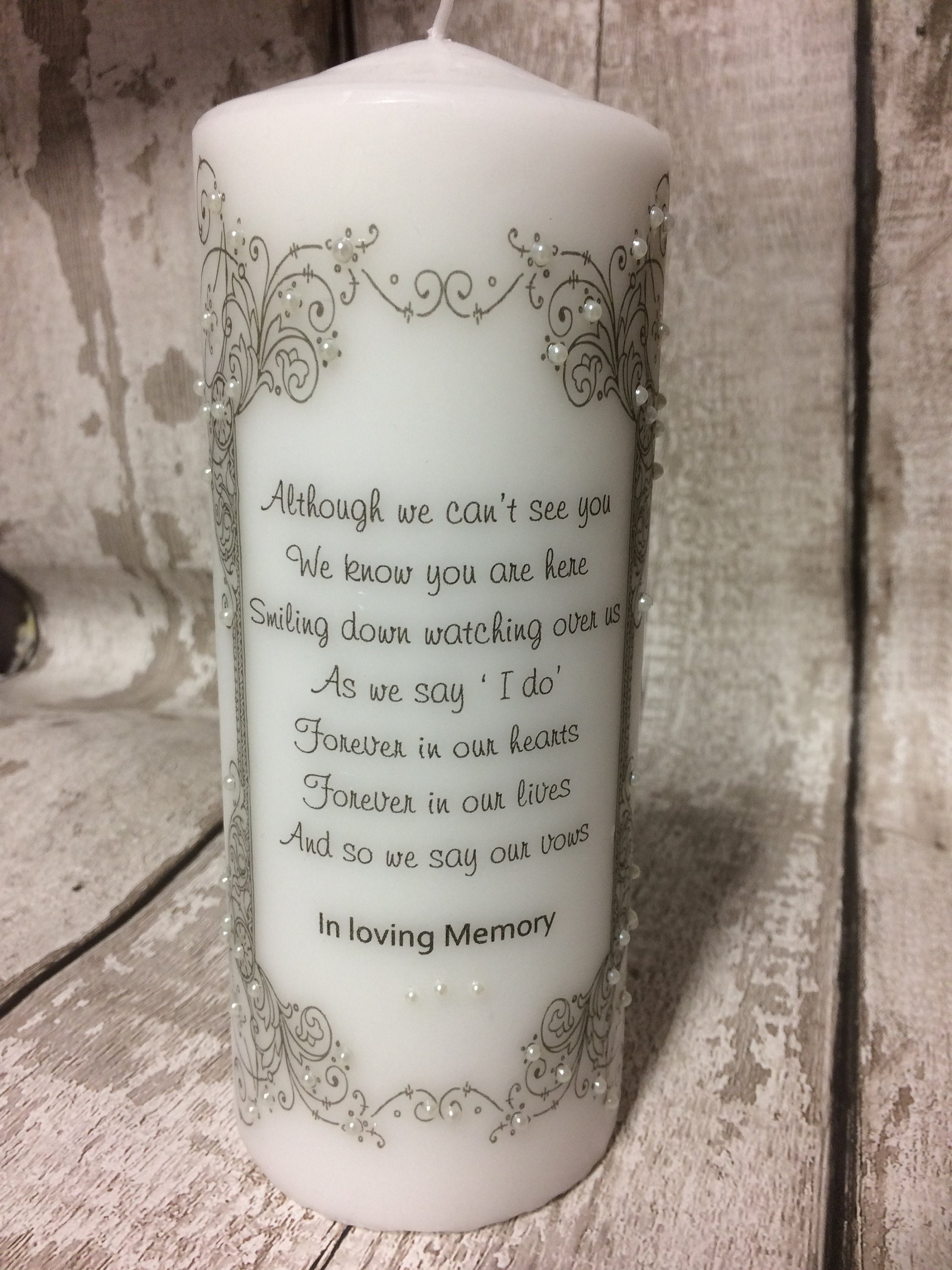 02 Wedding / Birthday/ Bereavement / Memorial Loving Memory - Etsy